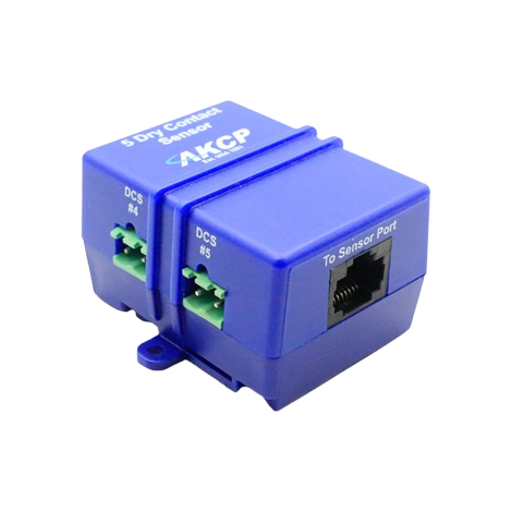5 Dry Contact Inputs for Monitoring Systems