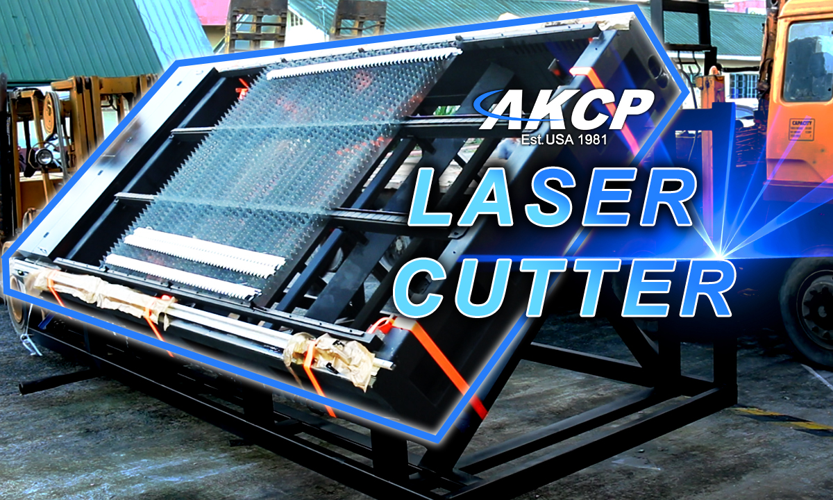 AKCP Upgrades Production Capacity – New Laser Machine