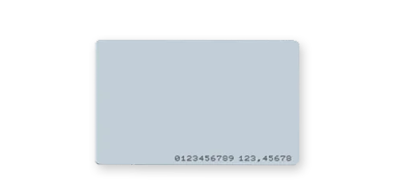 PVC RFID Card